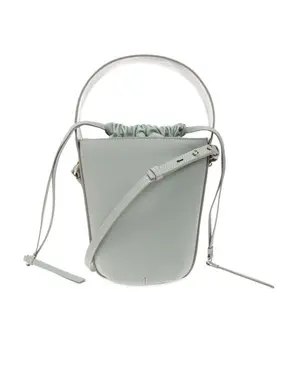 Chloé Sense Leather Bucket Bag - Gray