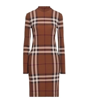 Burberry Sheath Dresses - Brown