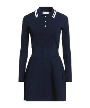 Tory Burch Fitted Knitted Dress - Black