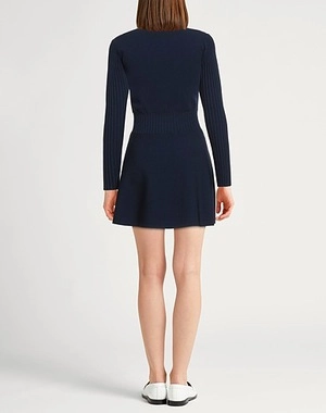 Tory Burch Fitted Knitted Dress