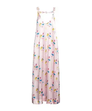 GANNI Floral Halter Dress - Pink