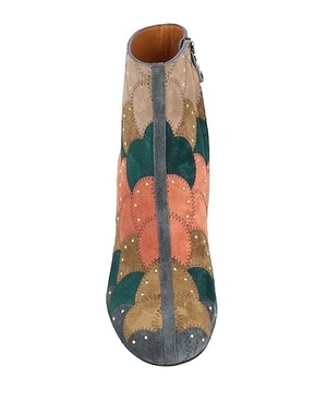 Chloé Colorful Ankle Boots