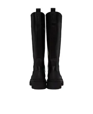 GANNI Round Toe Knee-high Boots