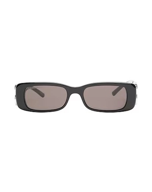 Balenciaga Rectangular Frame Sunglasses - Nude