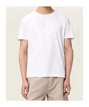 ALLSAINTS Flax Short Sleeve Ramskull T-shirt - Optical White