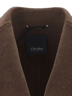 Max Mara Collared Long-sleeved Overcoat