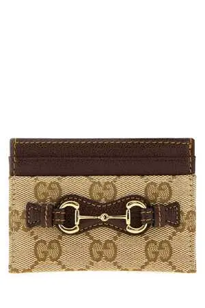 Gucci Gg Fabric Card Holder - Multicolor