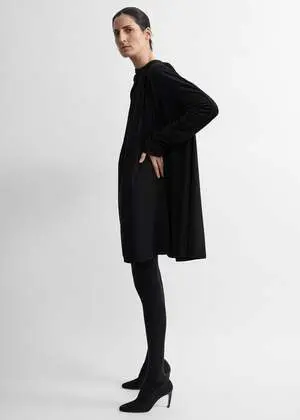 TOTEME Asymmetric Scarf Dress