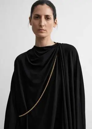 TOTEME Asymmetric Scarf Dress