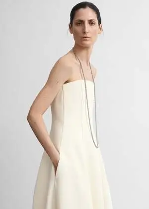 TOTEME Strapless Balloon Dress