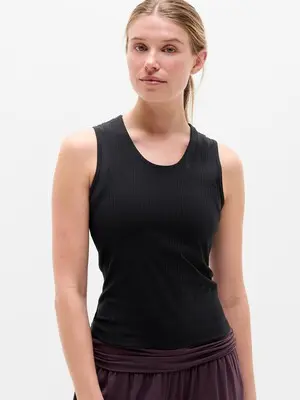Athleta Eternity Rib Tank - Black