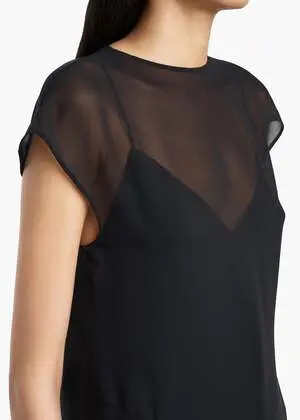 Khaite Scarla Dress In Silk