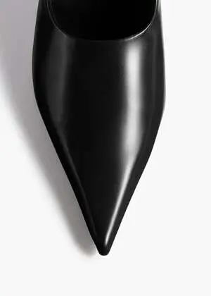 Khaite Colleen Pump In Glazed Leather