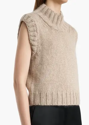 Khaite Fawn Top - Sepia Multi