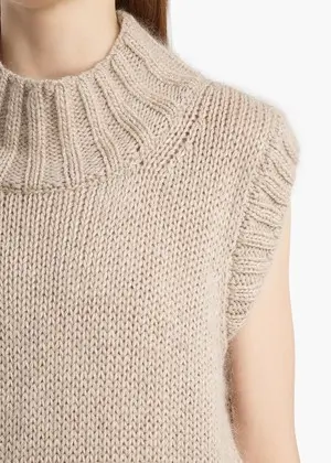 Khaite Fawn Top - Sepia Multi