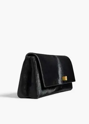 Khaite Audrey Clutch In Haircalf