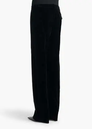 Khaite Hunter Pant In Velvet