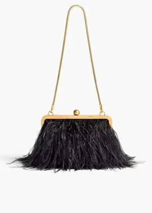 Khaite Lilith Chain Evening Bag - Black