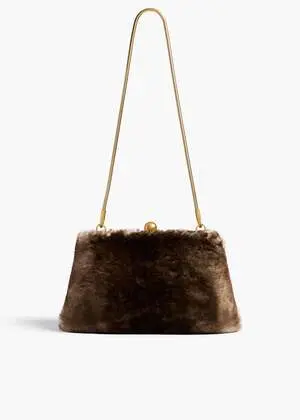 Khaite KHAITE Lilith Chain Evening Bag Natural