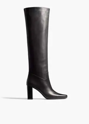 Khaite Petra Knee-high Boot - Black
