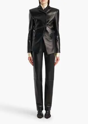 Khaite Ryden Pant In Leather