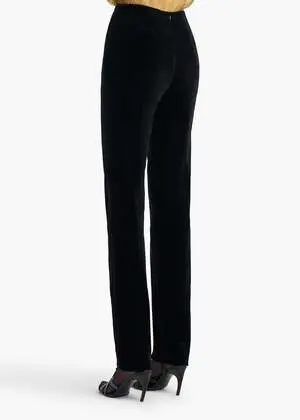 Khaite Ryden Pant In Velvet