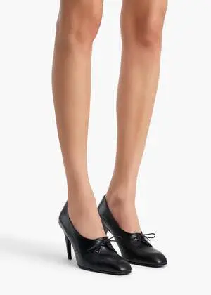 Khaite Colt Pump In Glazed Leather