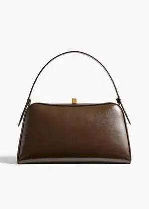Khaite Cate Bag In Crackle Patent Leather