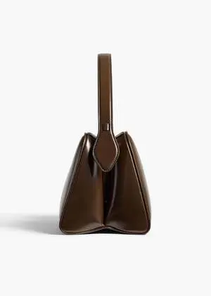 Khaite Cate Bag In Crackle Patent Leather