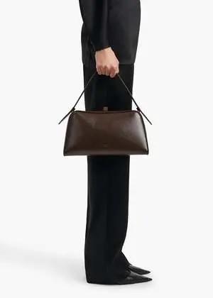 Khaite Cate Bag In Crackle Patent Leather