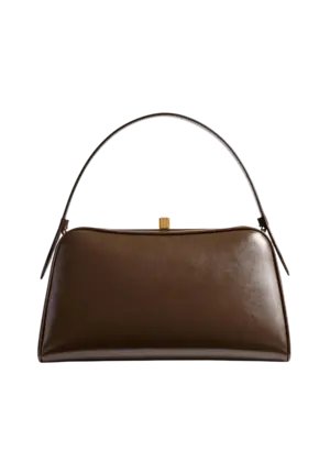 Khaite Cate Bag In Crackle Patent Leather