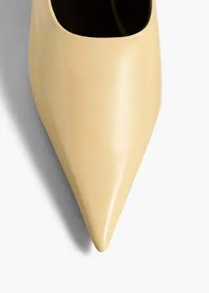 Khaite Colleen Pump In Glazed Leather