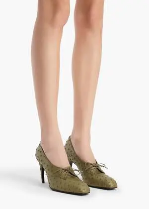 Khaite Colt Pump In Ostrich