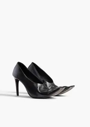 Khaite Marlene Pump In Glazed Leather