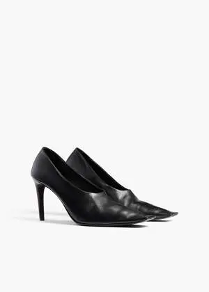 Khaite Marlene Pump In Glazed Leather