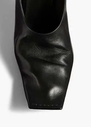 Khaite Marlene Pump In Glazed Leather