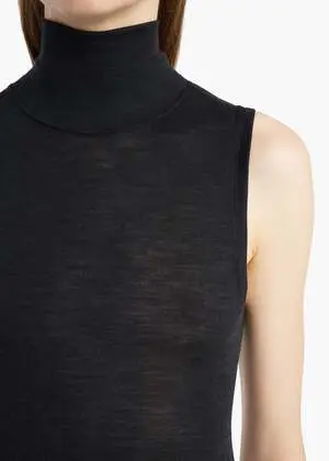 Khaite Demi Dress In Wool Silk