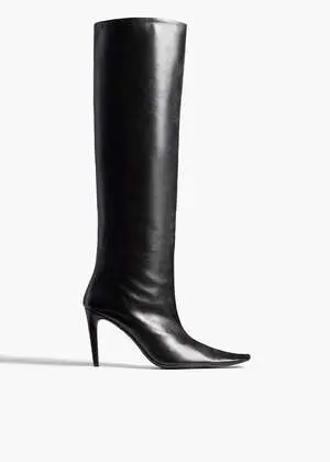 Khaite Marlene Knee-high Boot In Leather
