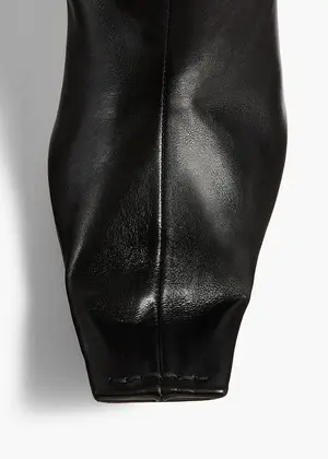 Khaite Marlene Knee-high Boot In Leather