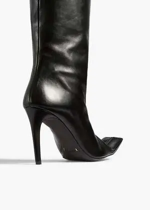 Khaite Marlene Knee-high Boot In Leather