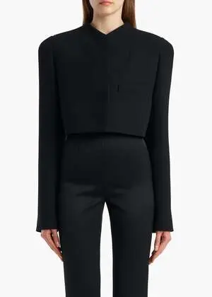 Khaite Samo Jacket In Crepe