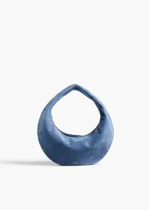 Khaite Mini Olivia Hobo In Suede