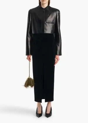 Khaite Samo Jacket In Leather