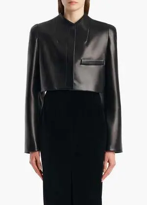 Khaite Samo Jacket In Leather
