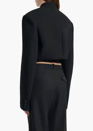 Khaite York Jacket With Cord Embroidery