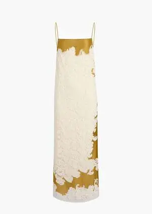 Khaite Nevis Dress - Bronze
