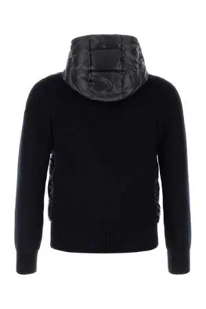 Moncler Midnight Wool Cardigan
