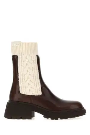JIMMY CHOO Leather Tamia Boots - Brown