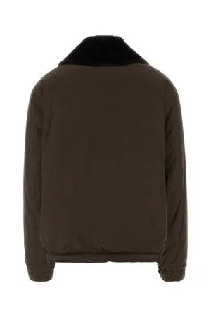 Magda Butrym Cotton Padded Jacket - Brown