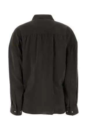 LEMAIRE Dark Silk Blend Shirt